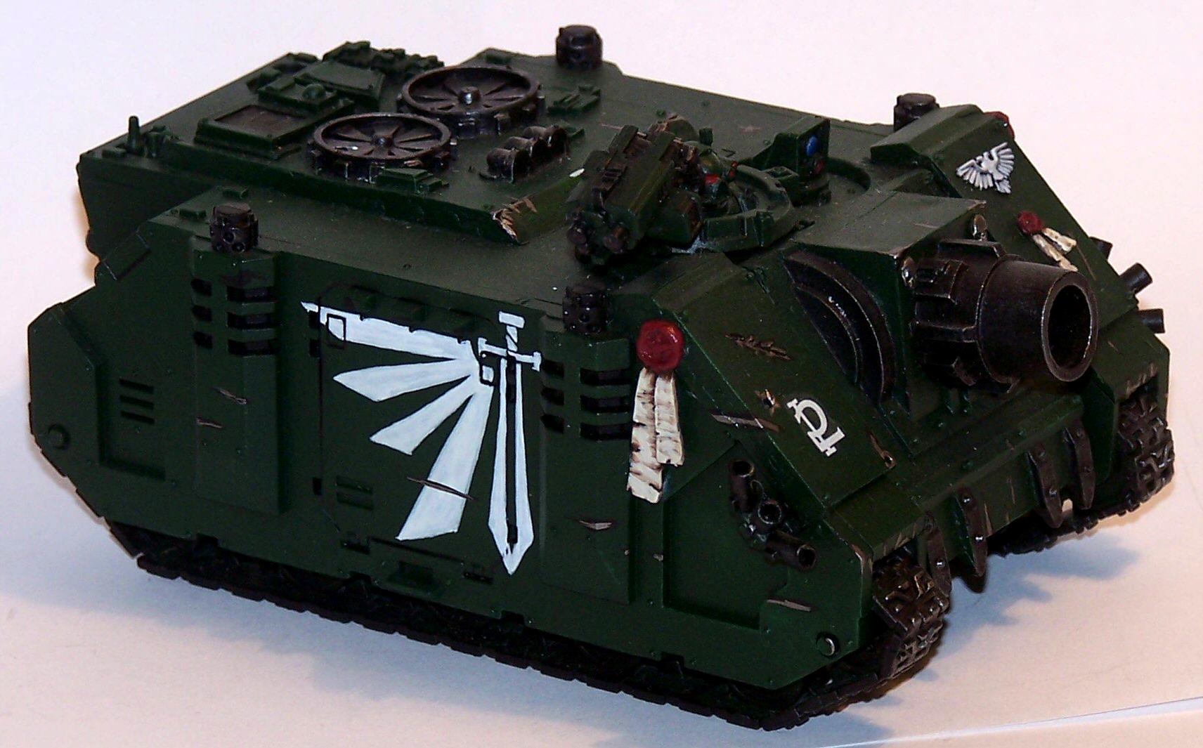 Dark Angels, Space Marines, Vindicator - Dark Angels Vindicator Conversion - Gallery - DakkaDakka